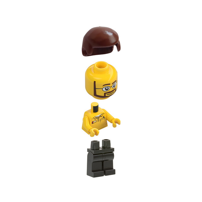 LEGO City Square Shop Manager Minifigure | Brick Owl - LEGO Marketplace