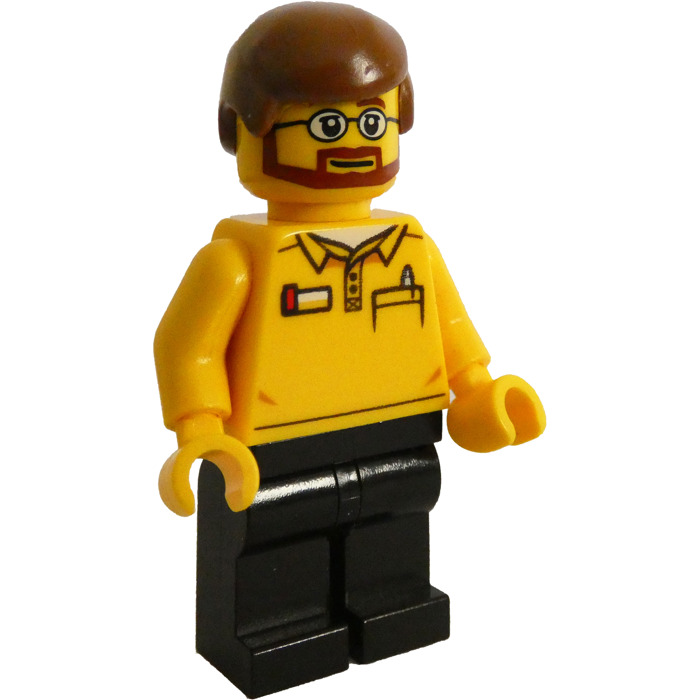 LEGO City Square Shop Manager Minifigure | Brick Owl - LEGO Marketplace