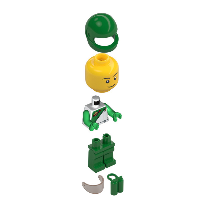LEGO City Square Store Green Futuron Mannequin Minifigure | Brick Owl ...