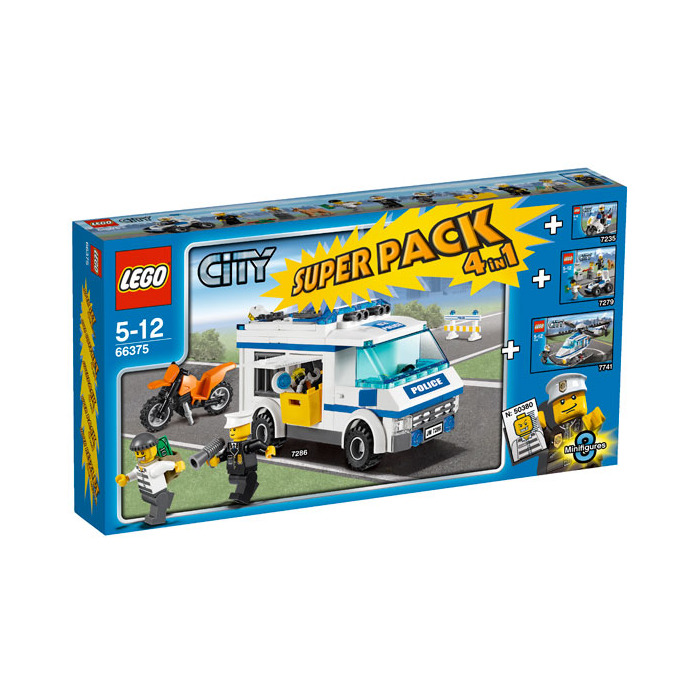 LEGO City Super Pack 4 in 1 Set 66375 Packaging Set | Brick Owl - LEGO ...