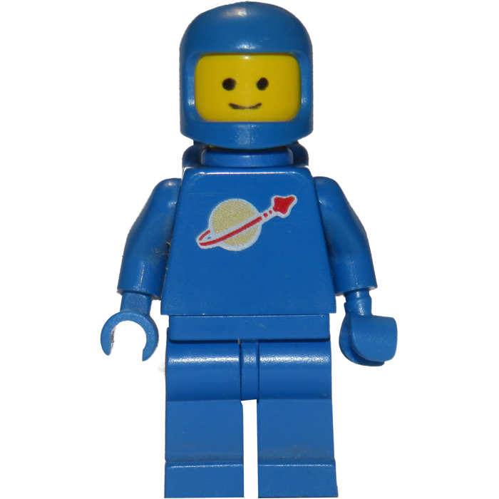LEGO Classic Space Astronaut (Blue) with Air Tanks Minifigure | Brick ...