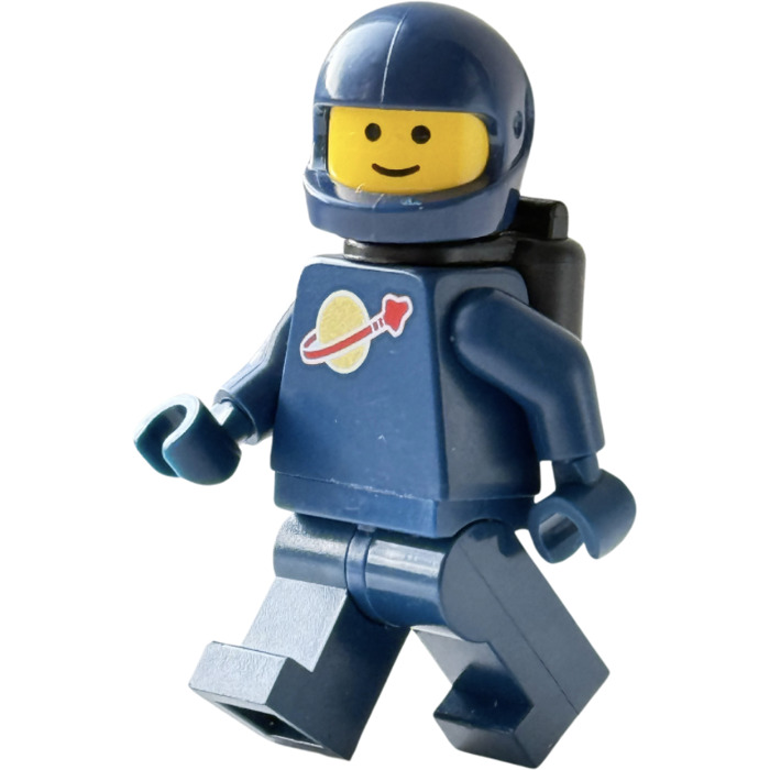 LEGO Classic Space Astronaut (Dark Blue) with Black Air Tanks | Brick Owl