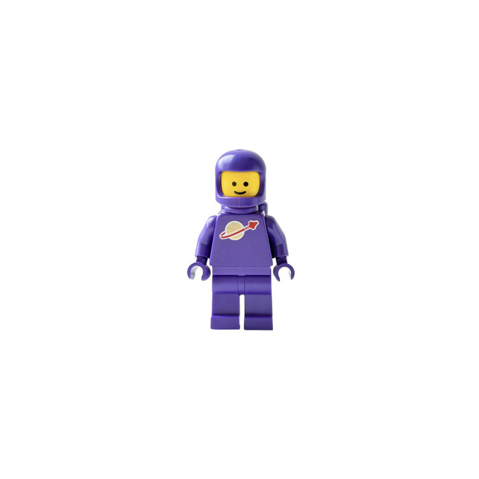 LEGO Classic Space Astronaut (Dark Purple) with Air Tanks Minifigure ...