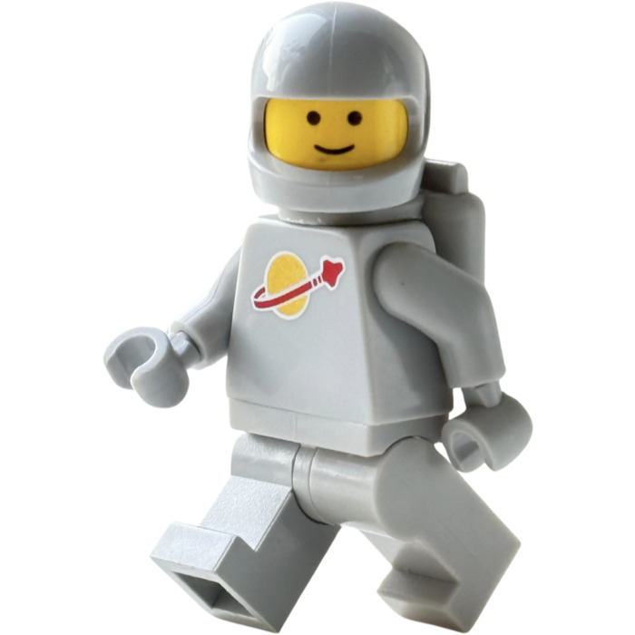 LEGO Classic Space Astronaut (Gray) with Air Tanks | Brick Owl - LEGO ...