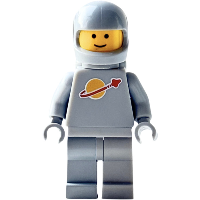 LEGO Classic Space Astronaut (Gray) with Air Tanks | Brick Owl - LEGO ...