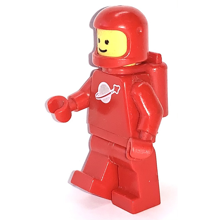 LEGO Classic Space Astronaut (Red) with Air Tanks Minifigure | Brick ...
