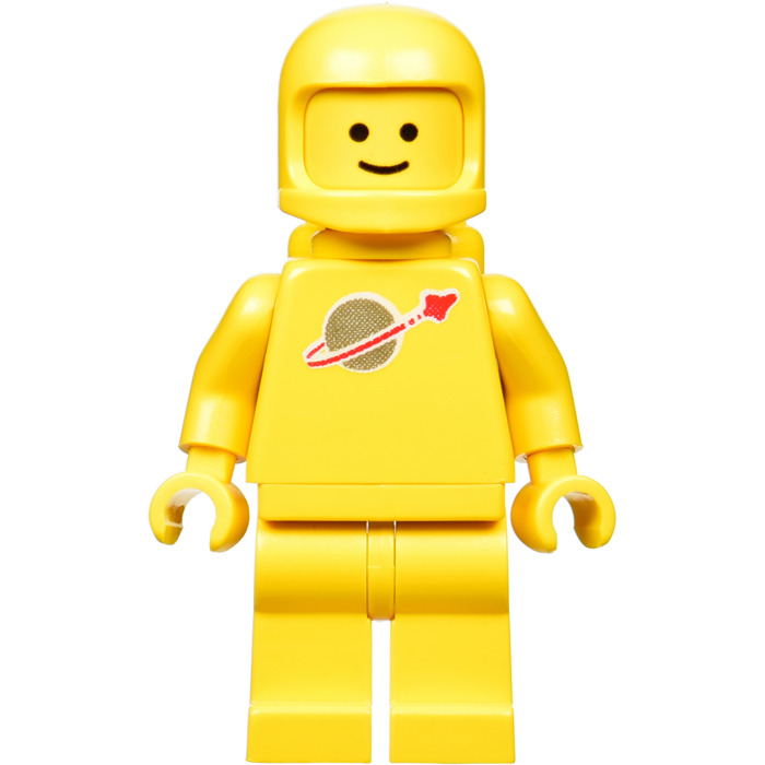 LEGO Classic Space Astronaut (Yellow) with Air Tanks Minifigure | Brick Owl
