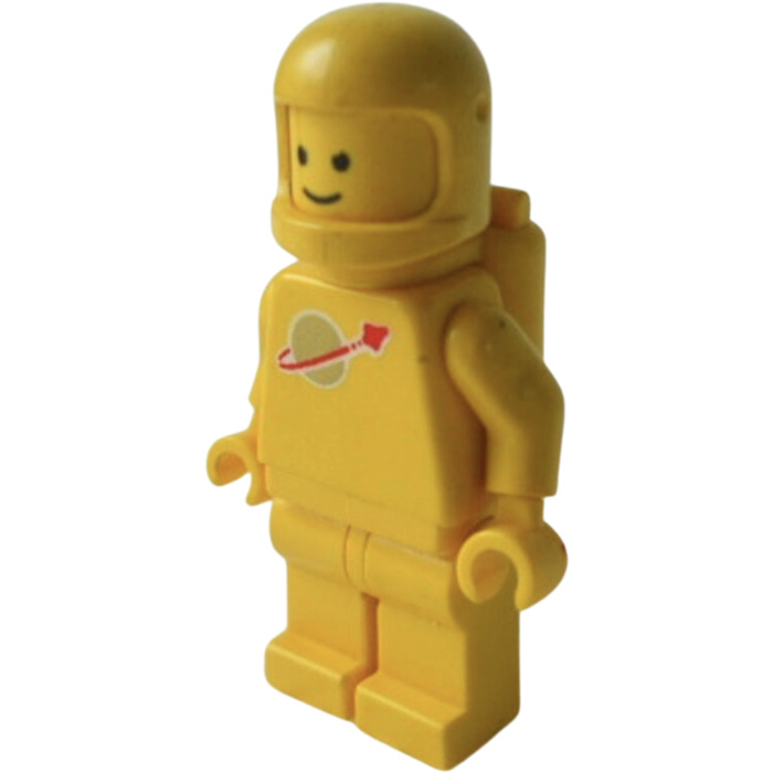 LEGO Classic Space Astronaut (Yellow) with Air Tanks Minifigure | Brick Owl