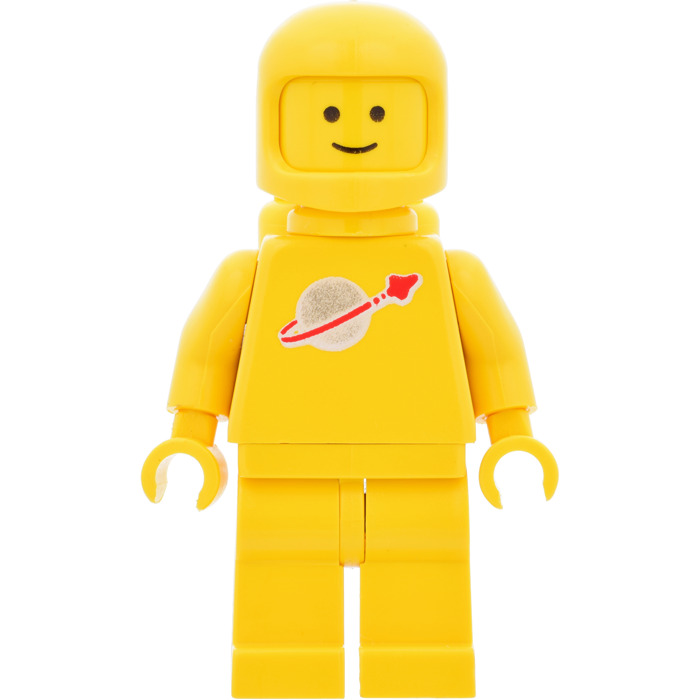 LEGO Classic Space Astronaut (Yellow) with Air Tanks Minifigure | Brick ...