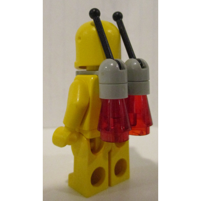 LEGO Classic Space Astronaut (Yellow) with Jet Pack with Transparent ...