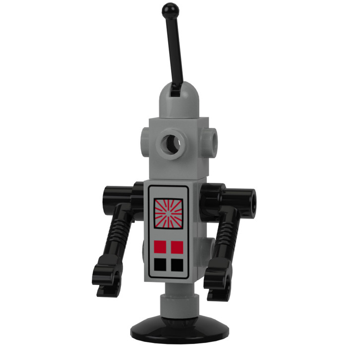 LEGO Classic Space Droid (Gray) with Dish Base Minifigure | Brick Owl ...