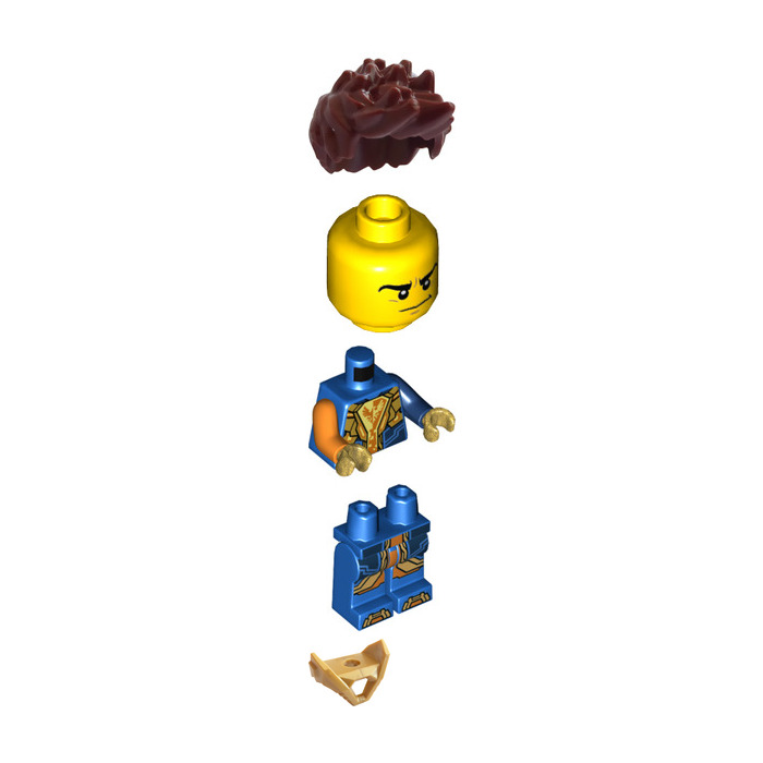 LEGO Clay with Gold Armor Minifigure | Brick Owl - LEGO Marketplace