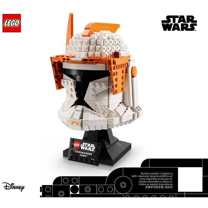 LEGO Clone Commander Cody Helmet Set 75350 Instructions | Brick Owl ...