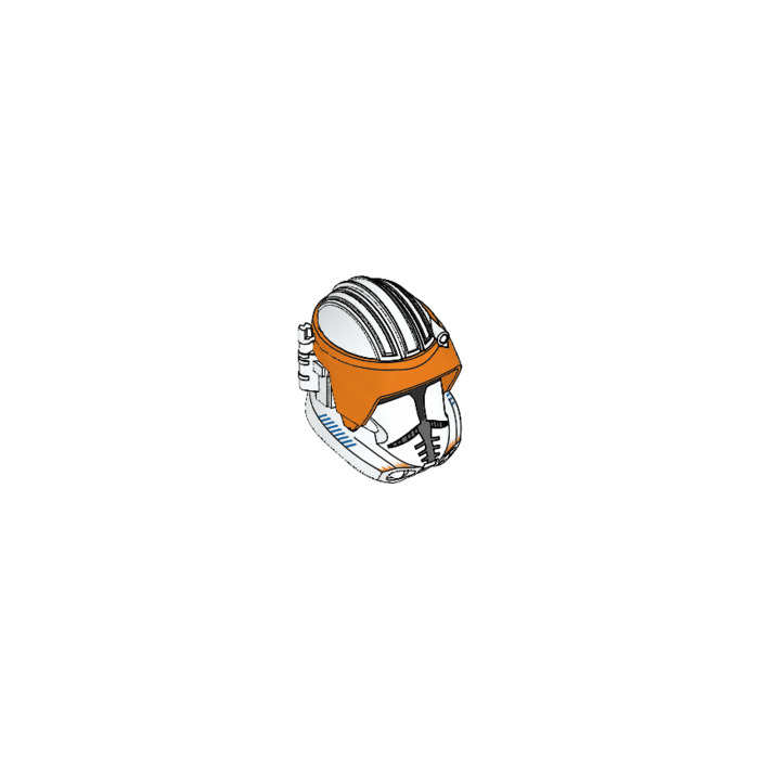 LEGO Clone Commander Cody Large Head (22183) | Brick Owl