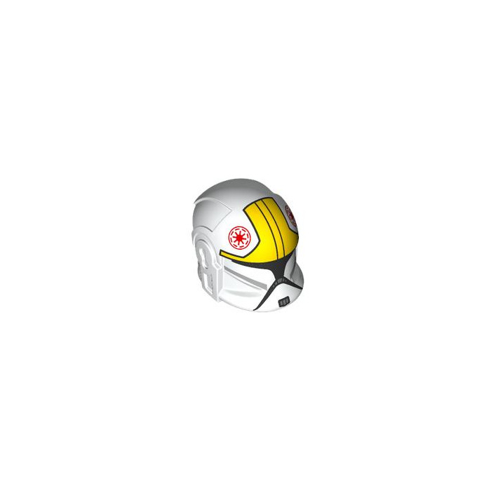 LEGO Clone Pilot Helmet with Yellow Markings (113890) | Brick Owl ...