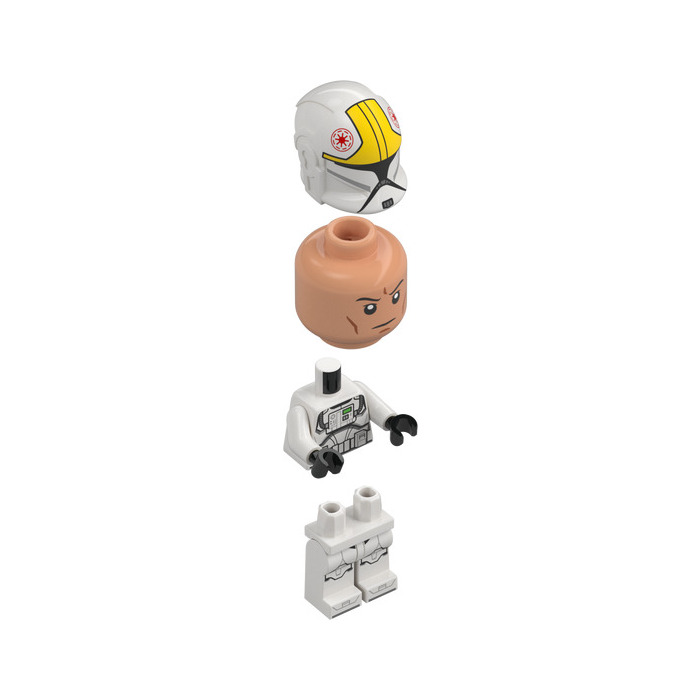 LEGO Clone Pilot with Yellow Markings Minifigure | Brick Owl - LEGO ...