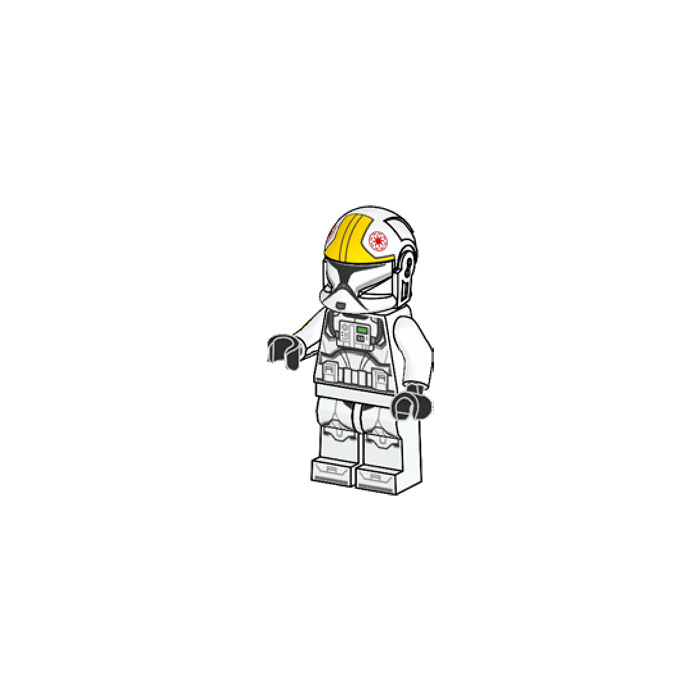 LEGO Clone Pilot with Yellow Markings Minifigure | Brick Owl - LEGO ...