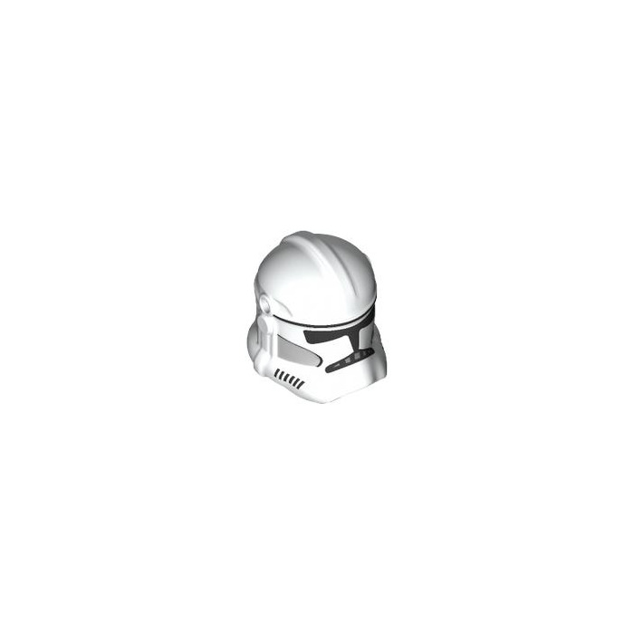LEGO Clone Trooper Helmet (Phase 2) with Holes with Black Markings ...