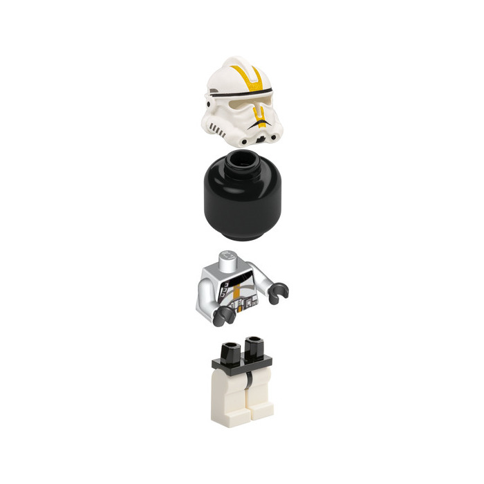 LEGO Clone Trooper with Bright Light Orange Markings Minifigure | Brick ...