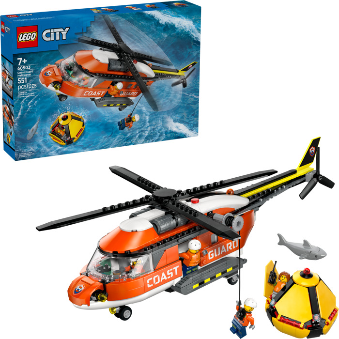 LEGO Coast Guard Helicopter Set 60503 | Brick Owl - LEGO Marketplace