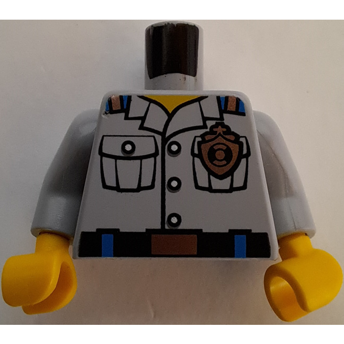 LEGO Coast Guard Torso with Badge, Shoulder Lapels (76382) | Brick Owl ...