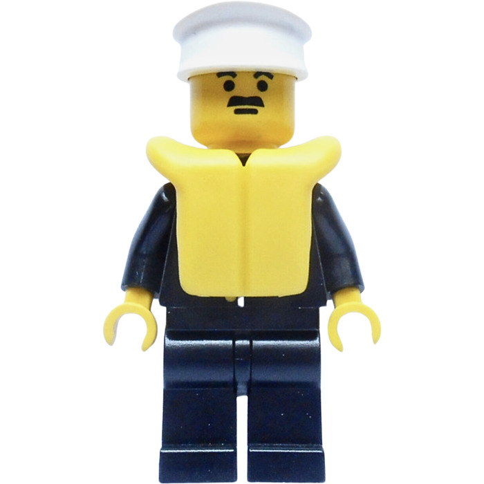 LEGO Coastal Patrol Police Boat Captain Minifigure | Brick Owl - LEGO ...