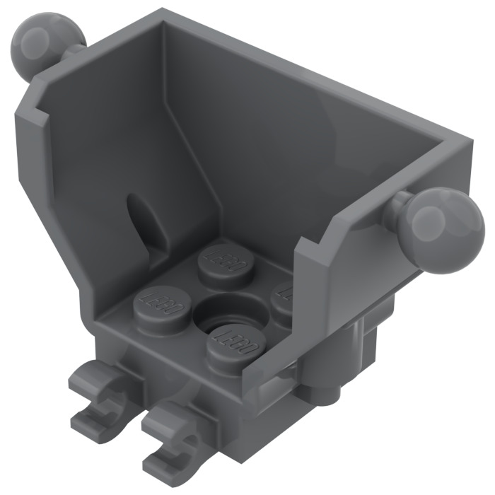 LEGO Cockpit Brick 4 x 2 x 3 Chair (27168) | Brick Owl