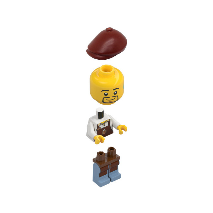 LEGO Coffee Shop Worker with Hearing Aid Minifigure | Brick Owl - LEGO ...