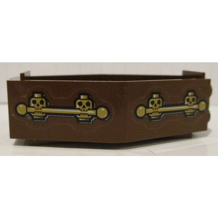 LEGO Coffin Base with Skulls Sticker (30163) | Brick Owl - LEGO Marketplace