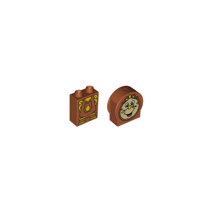 LEGO Cogsworth with Yellow Pendulum Duplo Figure | Brick Owl