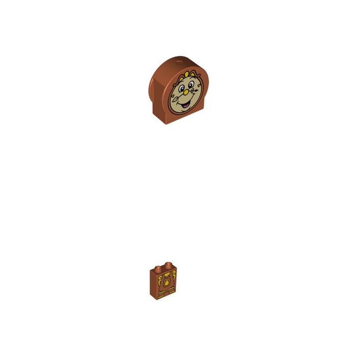 LEGO Cogsworth with Yellow Pendulum Duplo Figure | Brick Owl