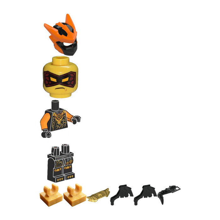 LEGO Cole - Dragon Form Minifigure | Brick Owl