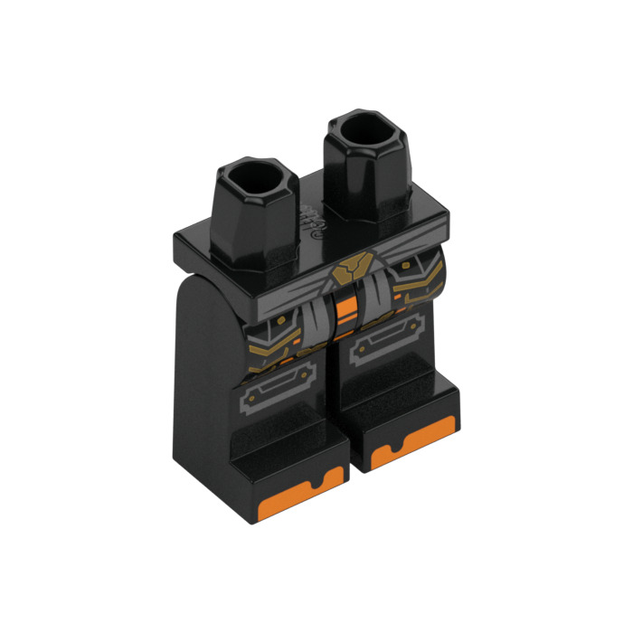 LEGO Cole - Dragons Rising with Armor Plates Minifigure Hips and Legs ...