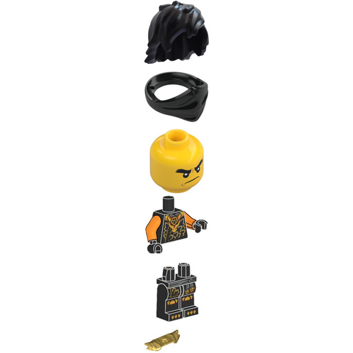 LEGO Cole - Dragons Rising with Dragon Head Tunic Minifigure | Brick Owl