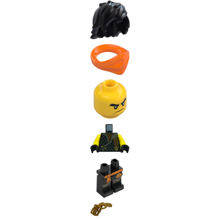 LEGO Cole - Dragons Rising with Tournament Armor and Scabbard ...