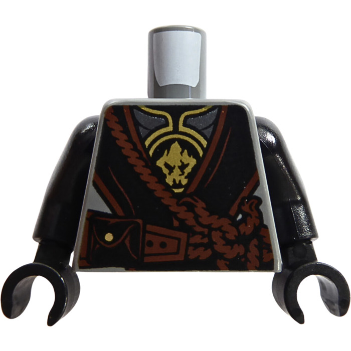 LEGO Cole Torso with Silver Armor and Gold Emblems (973) | Brick Owl ...