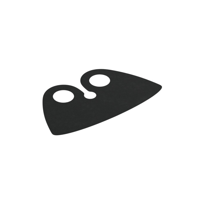 LEGO Collar with Black / Dark Azure Sides (65743) | Brick Owl - LEGO ...