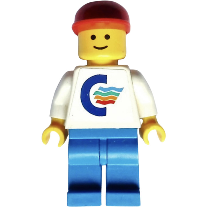 LEGO Color Line Container Lorry Driver Minifigure | Brick Owl - LEGO ...