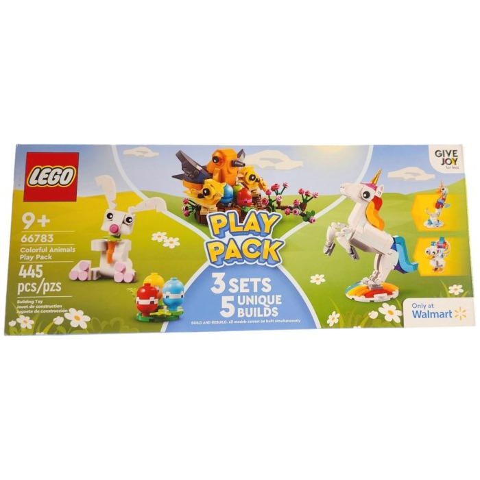 LEGO Colorful Animals Play Pack Set 66783 | Brick Owl