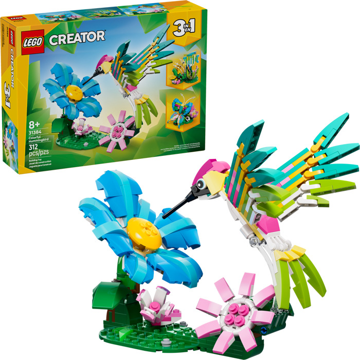 LEGO Colourful Hummingbird Set 31384 | Brick Owl - LEGO Marketplace