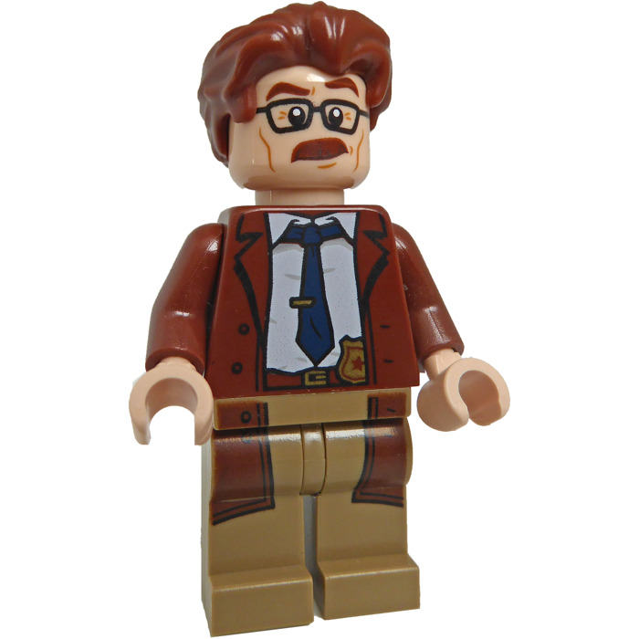 LEGO Commissioner Gordon with Brown Coat Minifigure | Brick Owl - LEGO ...