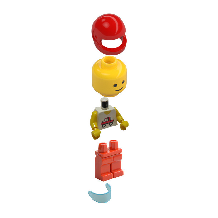 LEGO Community People Trucker Minifigure | Brick Owl - LEGO Marketplace