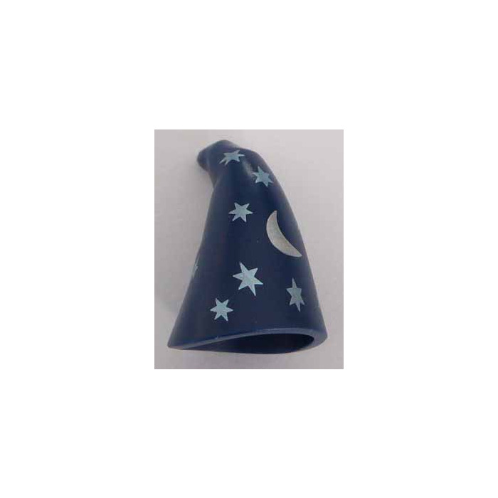 LEGO Cone Hat with Blue Stars and Silver Moon (17349) | Brick Owl ...