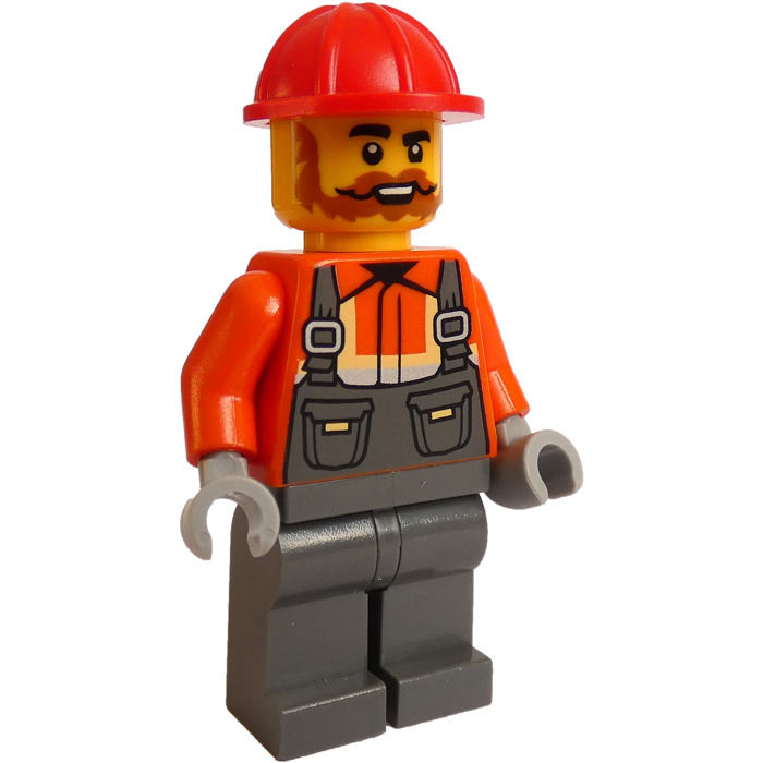 LEGO Construction Worker Minifigure | Brick Owl - LEGO Marketplace