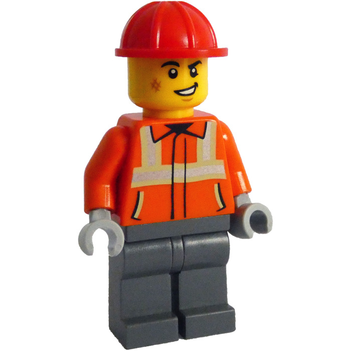 LEGO Construction Worker Minifigure | Brick Owl - LEGO Marketplace