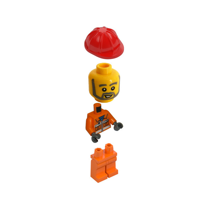 LEGO Construction Worker Minifigure | Brick Owl - LEGO Marketplace