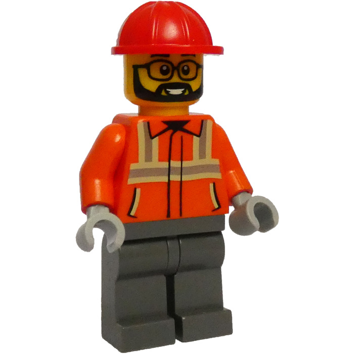 LEGO Construction Worker Minifigure Inventory | Brick Owl - LEGO ...