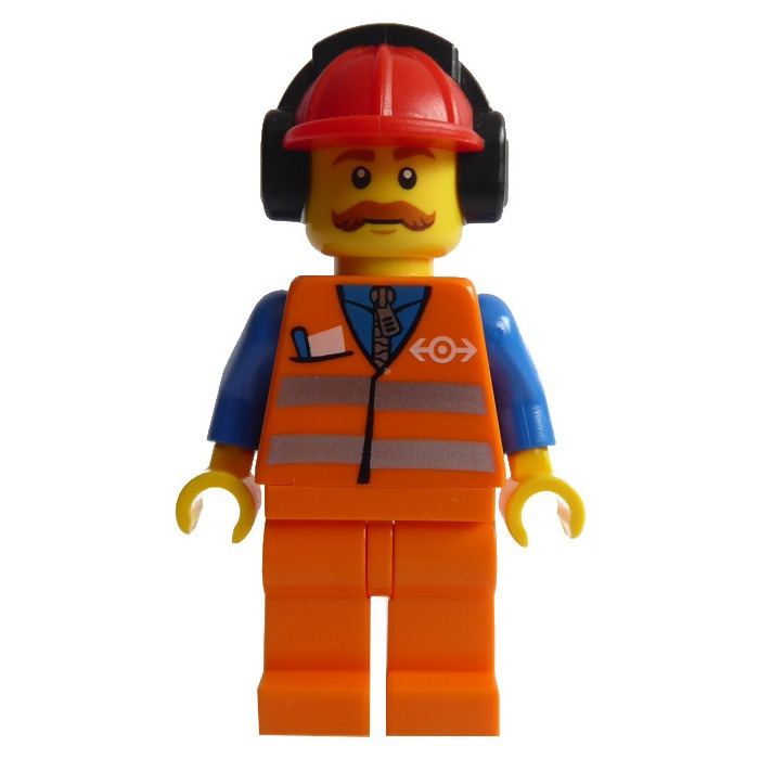 LEGO Construction Worker Minifigure | Brick Owl - LEGO Marketplace
