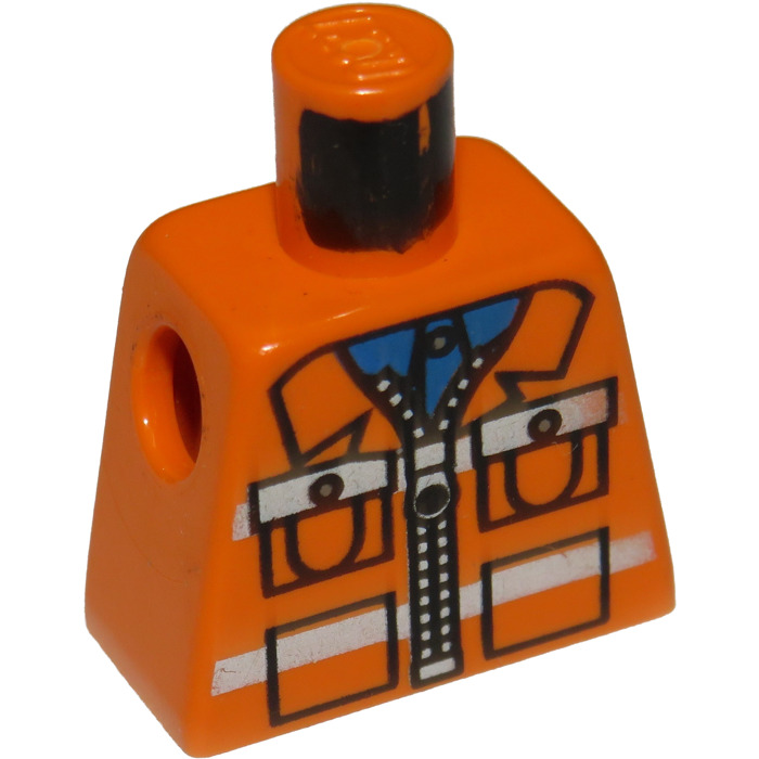 LEGO Construction Worker Torso without Arms (973) | Brick Owl - LEGO ...