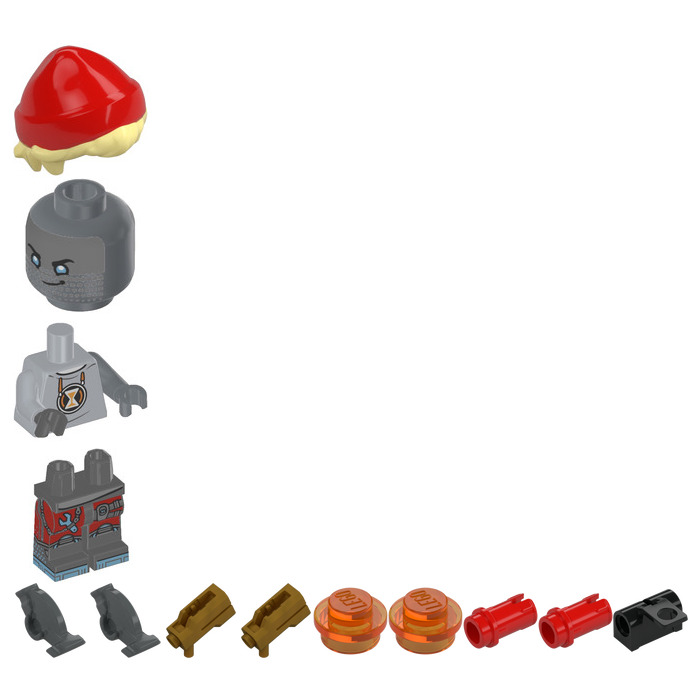 LEGO Cooper (Robot) with Stud Shooters Minifigure | Brick Owl